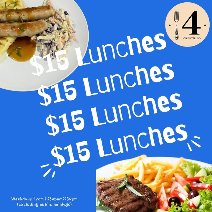 Our new lunch specials have begun this week! Come and try out $15 ...